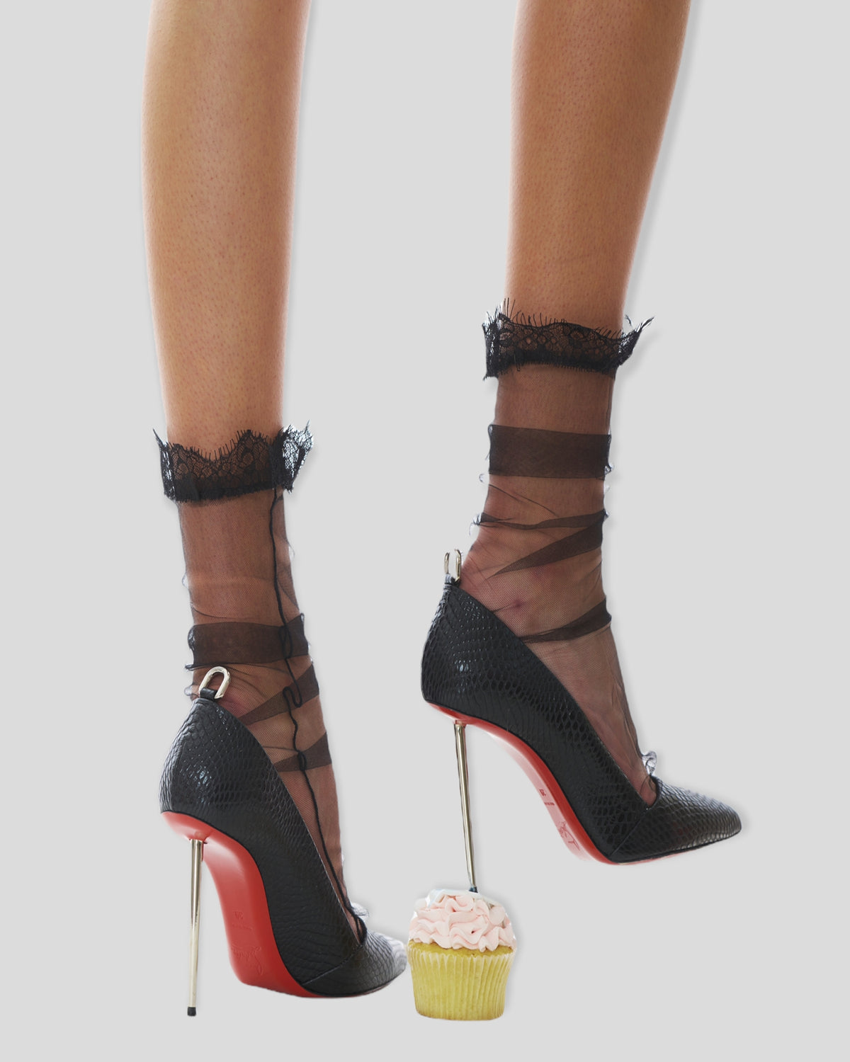 Lethally Lady Socks | High Heel Jungle
