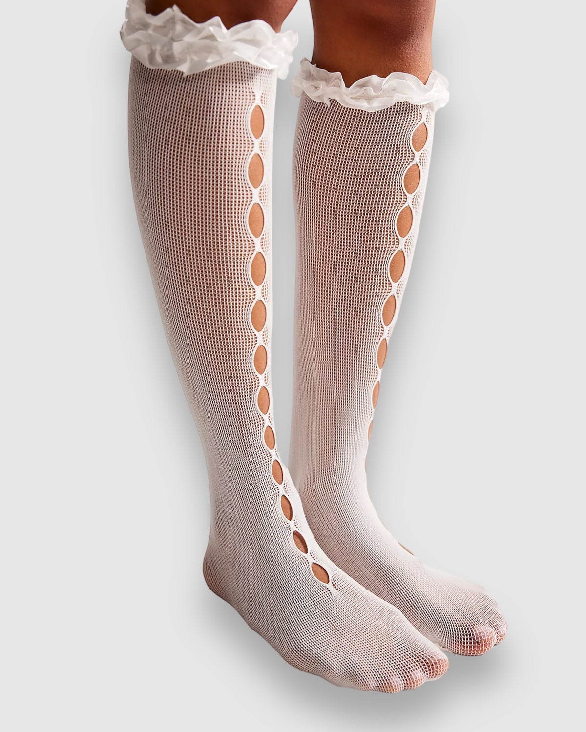 Wednesday Ruffle Sock | High Heel Jungle