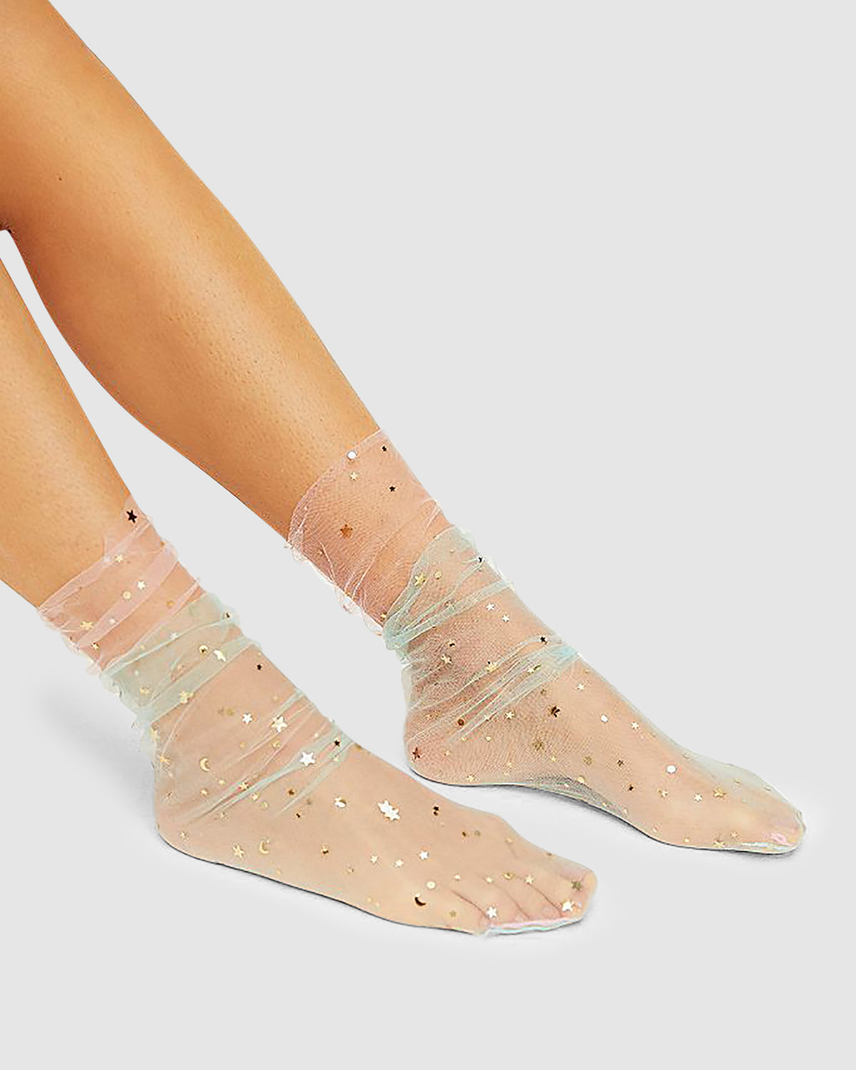 Starry Sky Tulle Socks | High Heel Jungle